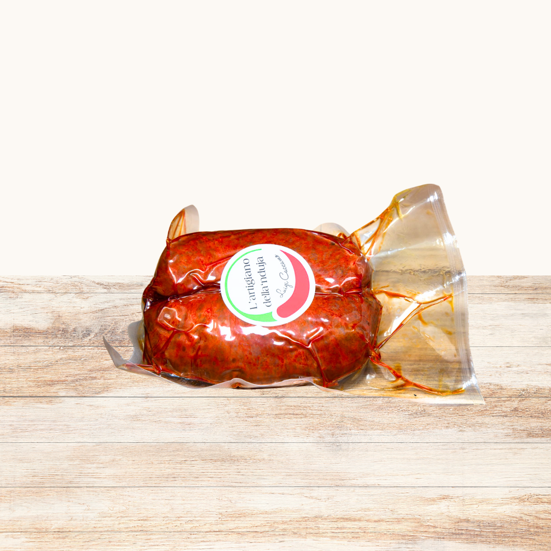 Italian Sausage 039;Nduja Spicy Spreadable Salami - 4.5 Oz Calabrian ...